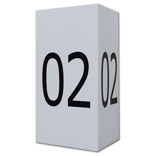 Long-Range Scanning Barcode Placards