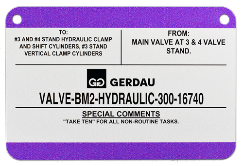 Utility Meter Tags and Badges - Express