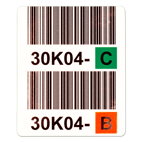 Warehouse Rack Labels | Various Materials and Configurations
