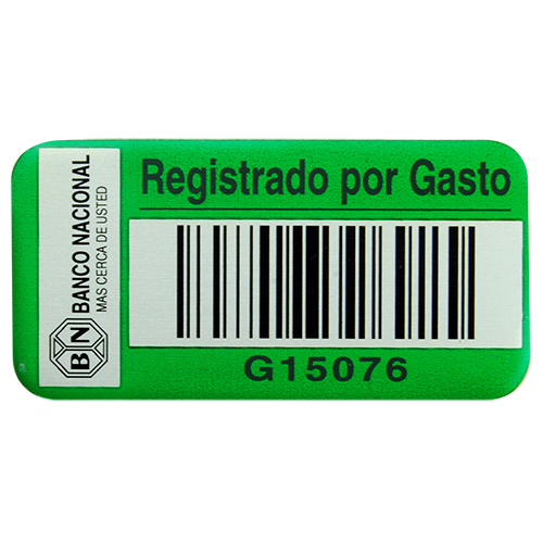 Asset Labels for Property Identification - Attractive & Durable