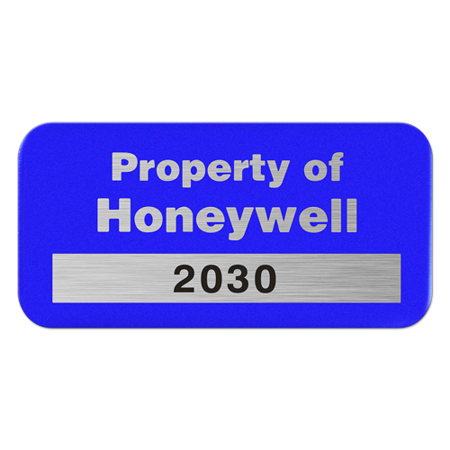 Aluminum Asset Labels - Express