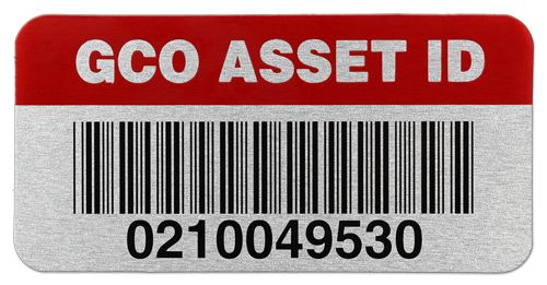 Aluminum Asset Labels - Express