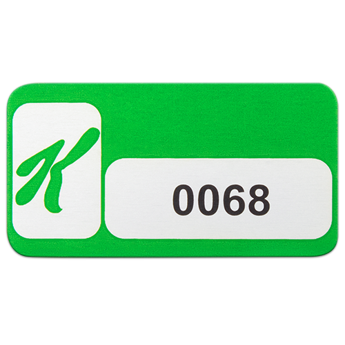 Aluminum Asset Labels - Express