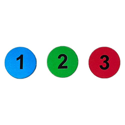 Sequentially Numbered Metal Tags - Express