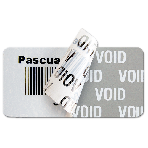 Void Indicating Asset Labels - Express